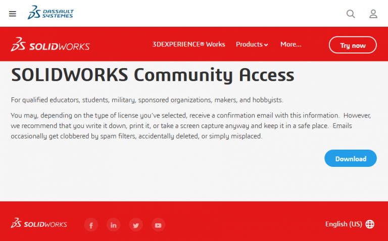 SOLIDWORKS Student Premium – Μονάδα Ψηφιακής Διακυβέρνησης ΑΠΘ